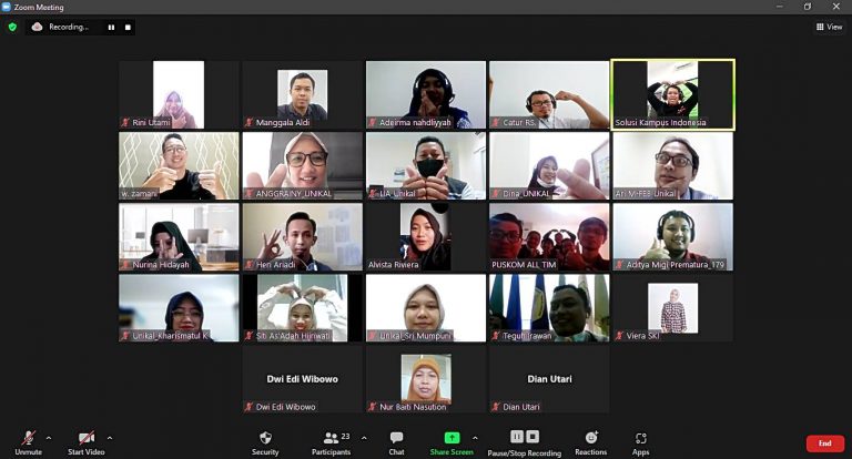 Workshop Aplikasi eSPMI di Universitas Pekalongan Hari ke-2 - eCampuz