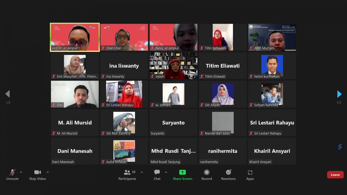 Pendampingan Implementasi eSPMI Universitas Potensi Utama