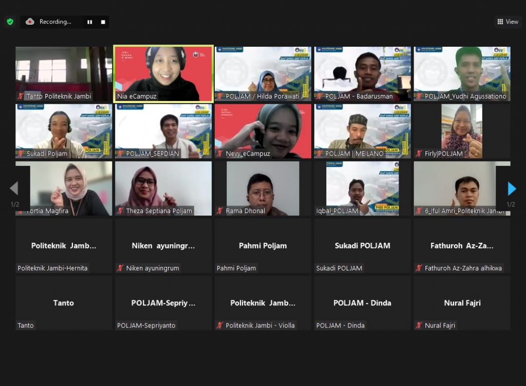 Pelatihan Penggunaan Aplikasi eSPMI Politeknik Jambi